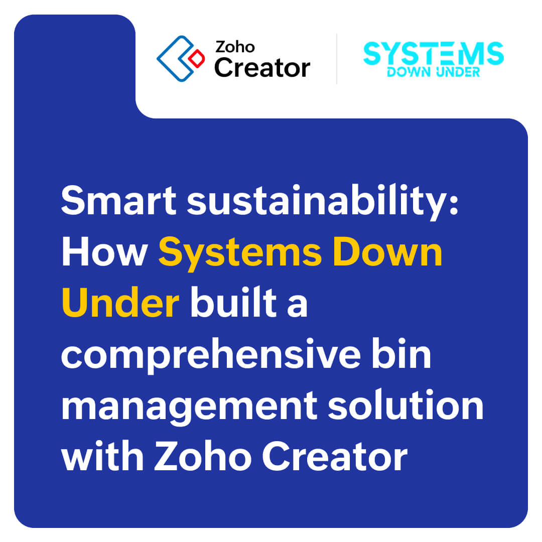 Comprehensive bin management built on Zoho Creator | Systems DU