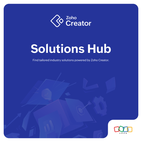 Low-code-powered industry solutions | Zoho Creator Low-code-powered industry solutions | Zoho Creator