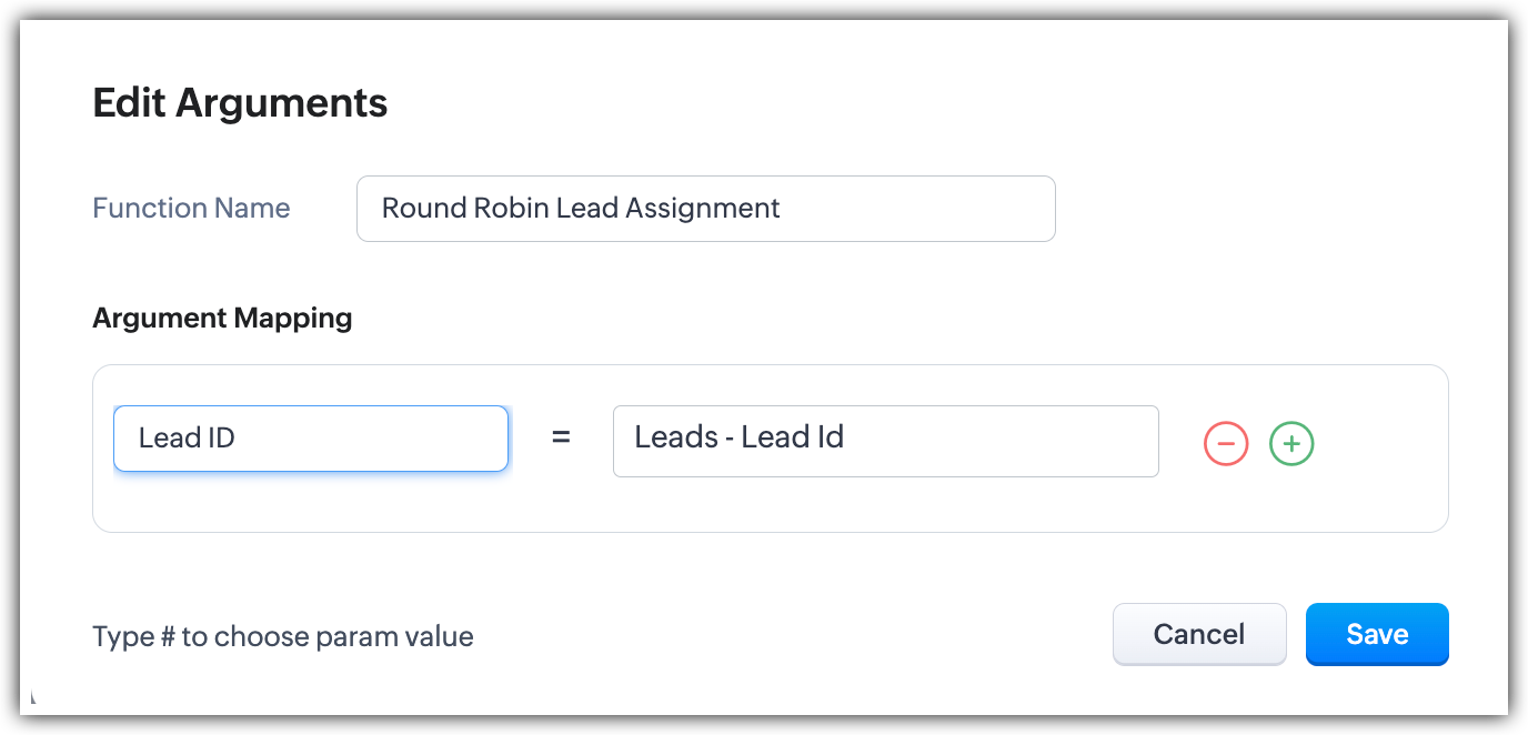 Set up Functions | Online Help - Zoho CRM