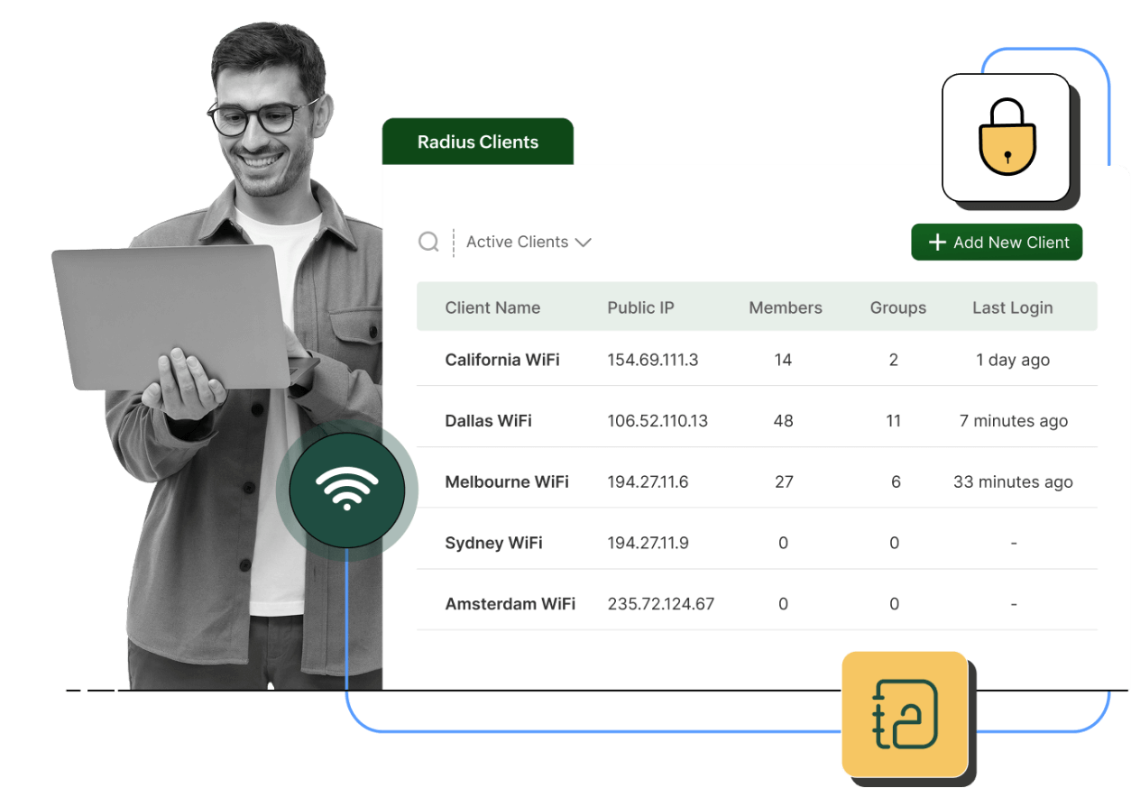 Cloud RADIUS Wi-Fi Authentication | Zoho Directory