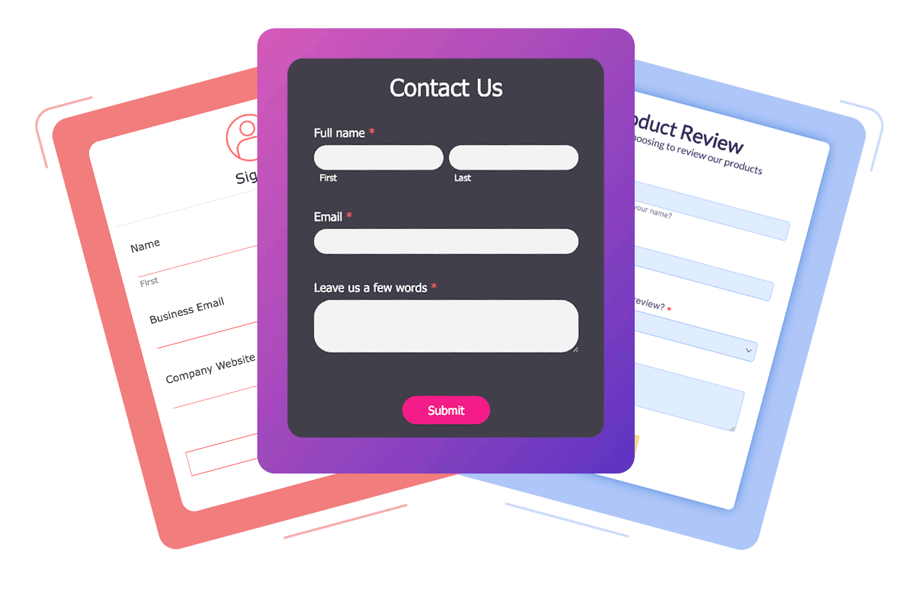 Create email forms for free - Zoho Forms Create email forms for free - Zoho Forms