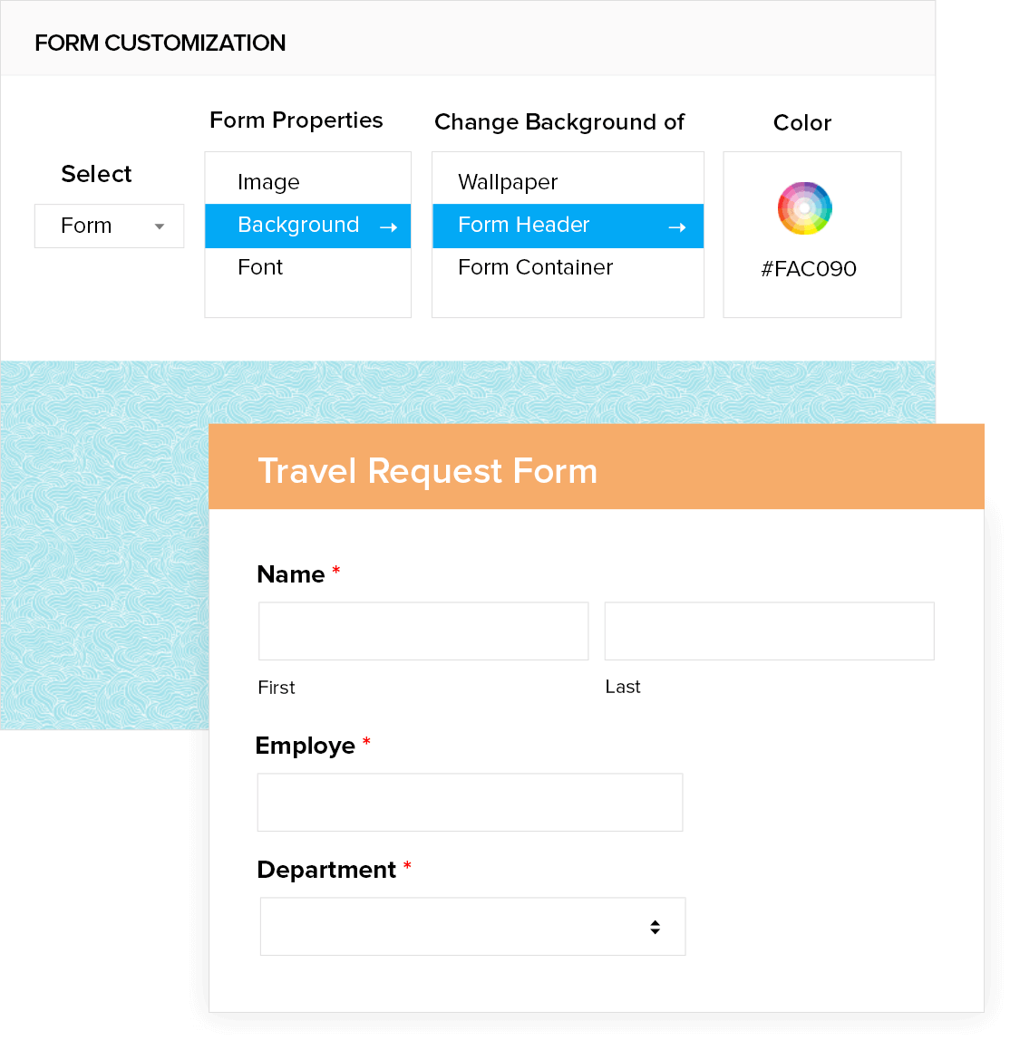 Forms Without Coding Build A Web Form Without Code Zoho Forms
