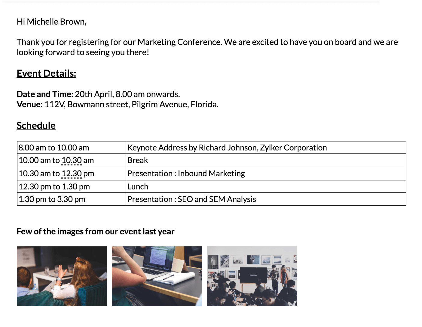 How to write notification emails | Zoho Forms