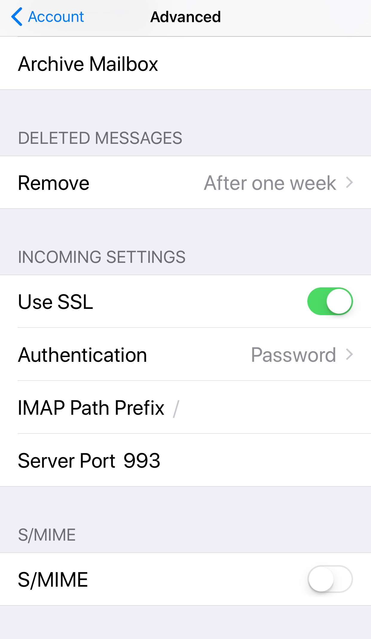 Gmail Imap Settings Iphone