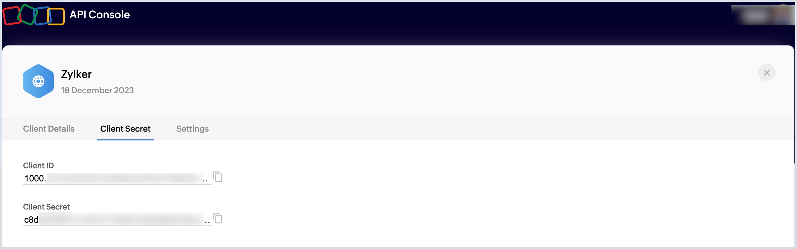 OAuth 2.0 User Guide | Zoho Mail API