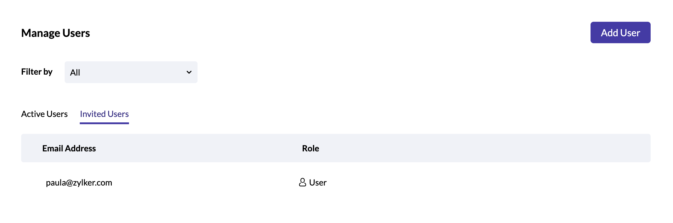 Manage Users | Mail360 by Zoho Mail