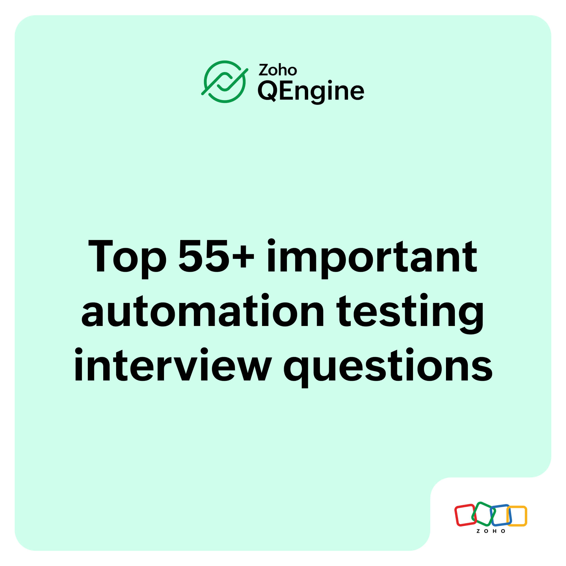 Automation Testing Interview 55 Questions And Answers 2025
