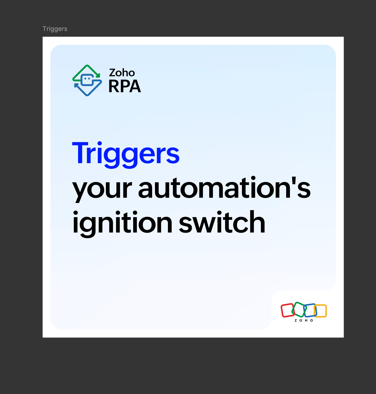 RPA automation triggers: Schedule, desktop event, & webhook