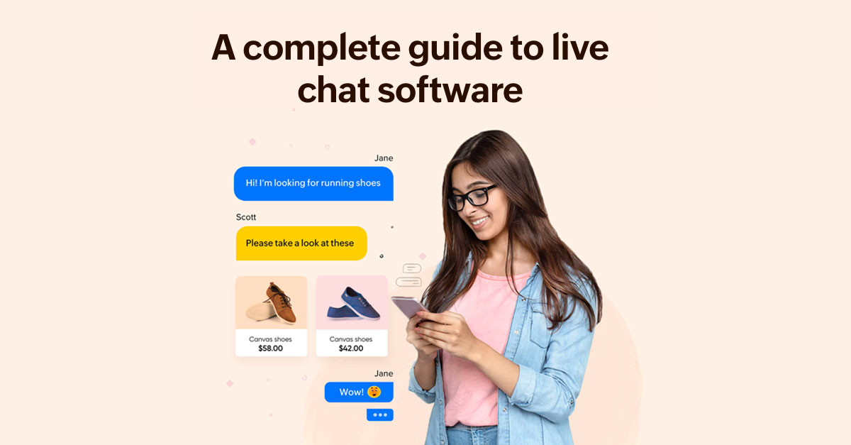 What is Live Chat Software? All You Need to Know - Zoho SalesIQ