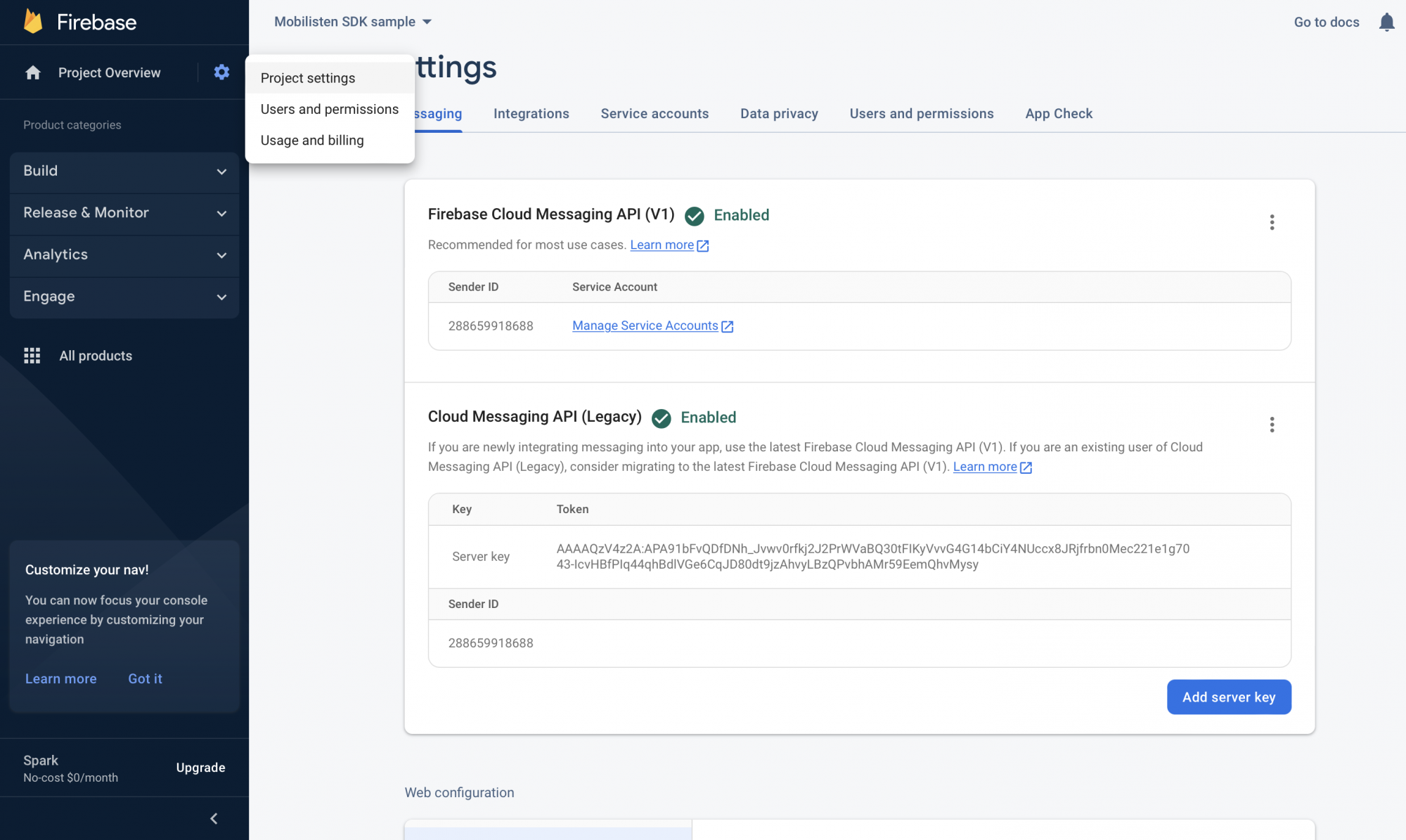 Push Notification Android Zoho Salesiq