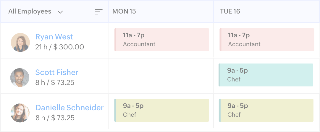 Employee Scheduling Software | Zoho Shifts Employee Scheduling Software | Zoho Shifts