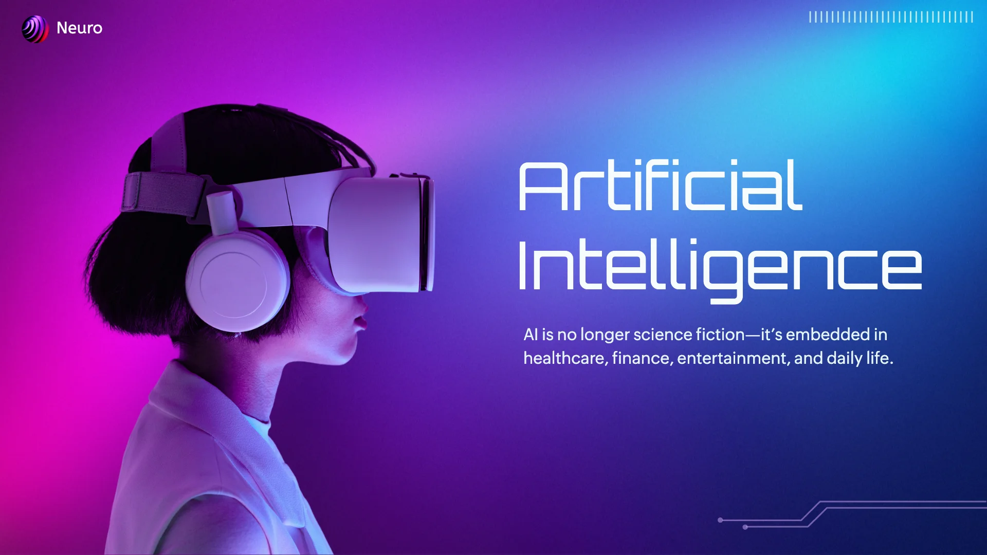 Artificial Intelligence presentation template