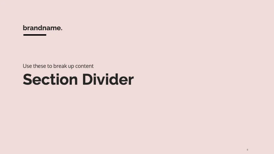 Product Overview Template