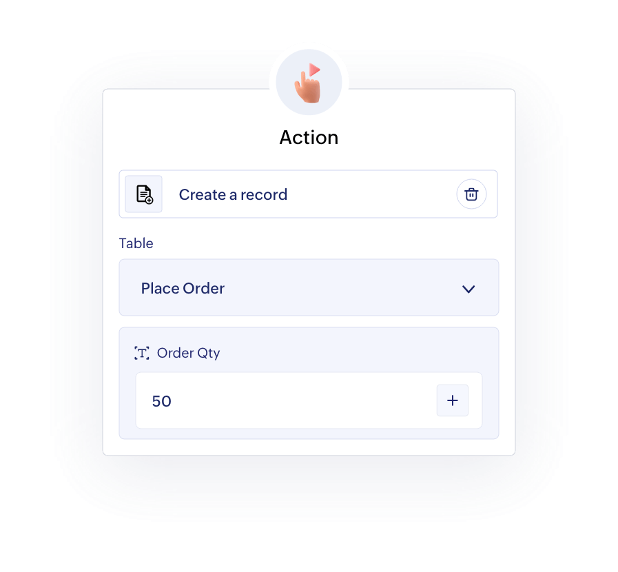 Effortless Automations—no Coding Required Zoho Tables
