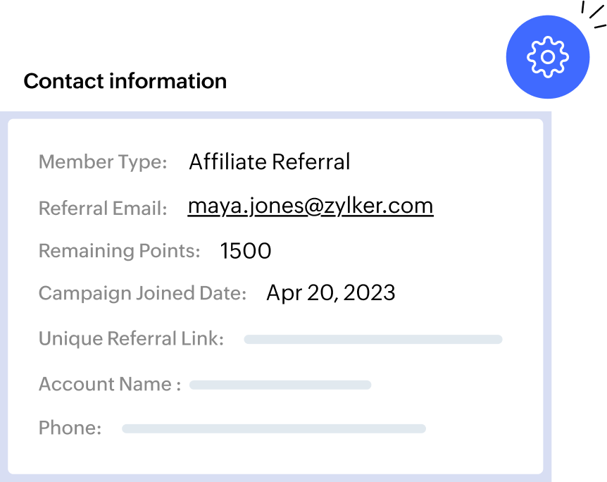 Integrate Zoho CRM with Zoho Thrive Integrate Zoho CRM with Zoho Thrive