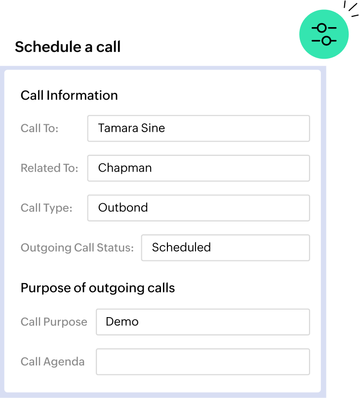 Integrate Zoho CRM with Zoho Thrive Integrate Zoho CRM with Zoho Thrive