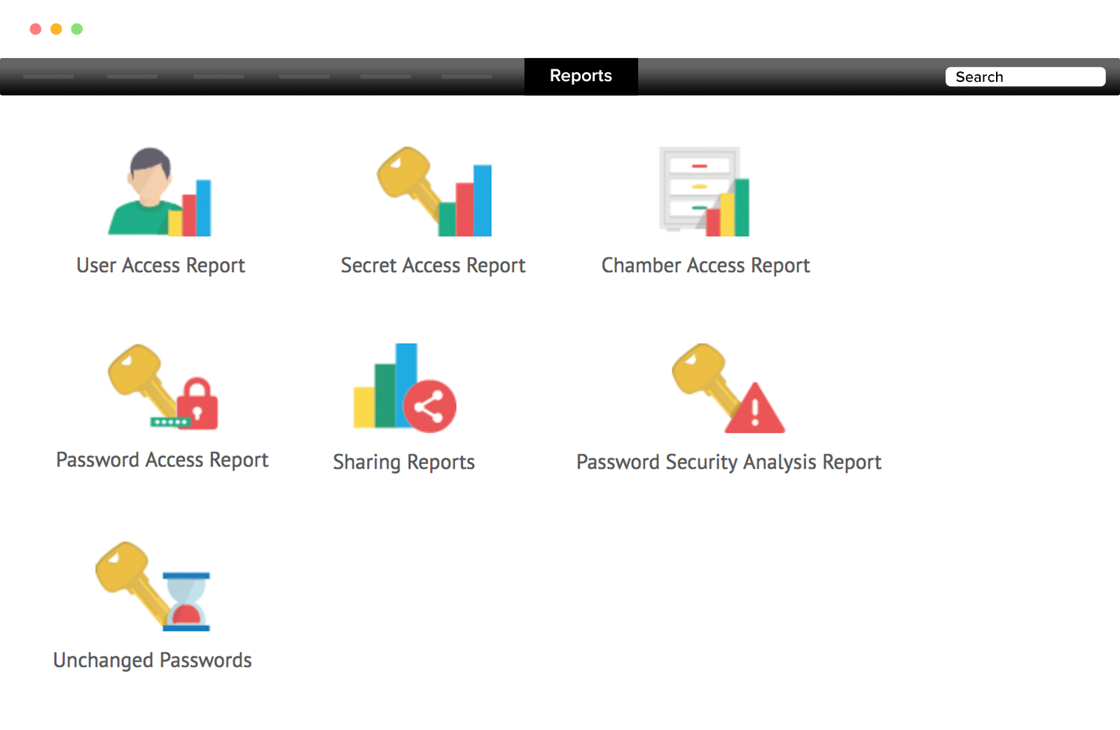 Zoho Vault - Activity Reports