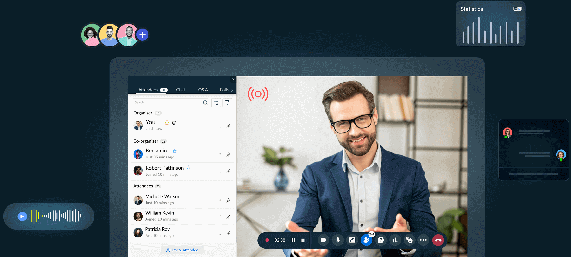 Hospede e participe de webinars ao vivo - Zoho Webinar Hospede e participe de webinars ao vivo - Zoho Webinar