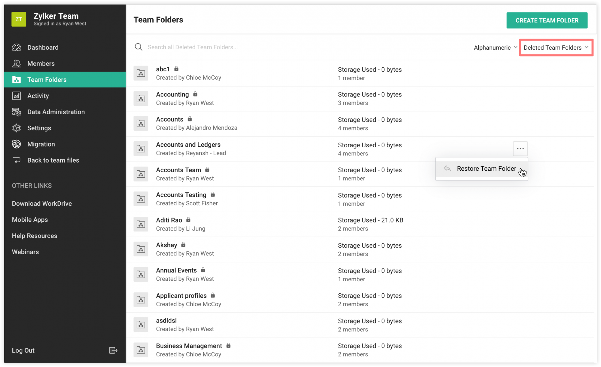 What's New in Zoho WorkDrive