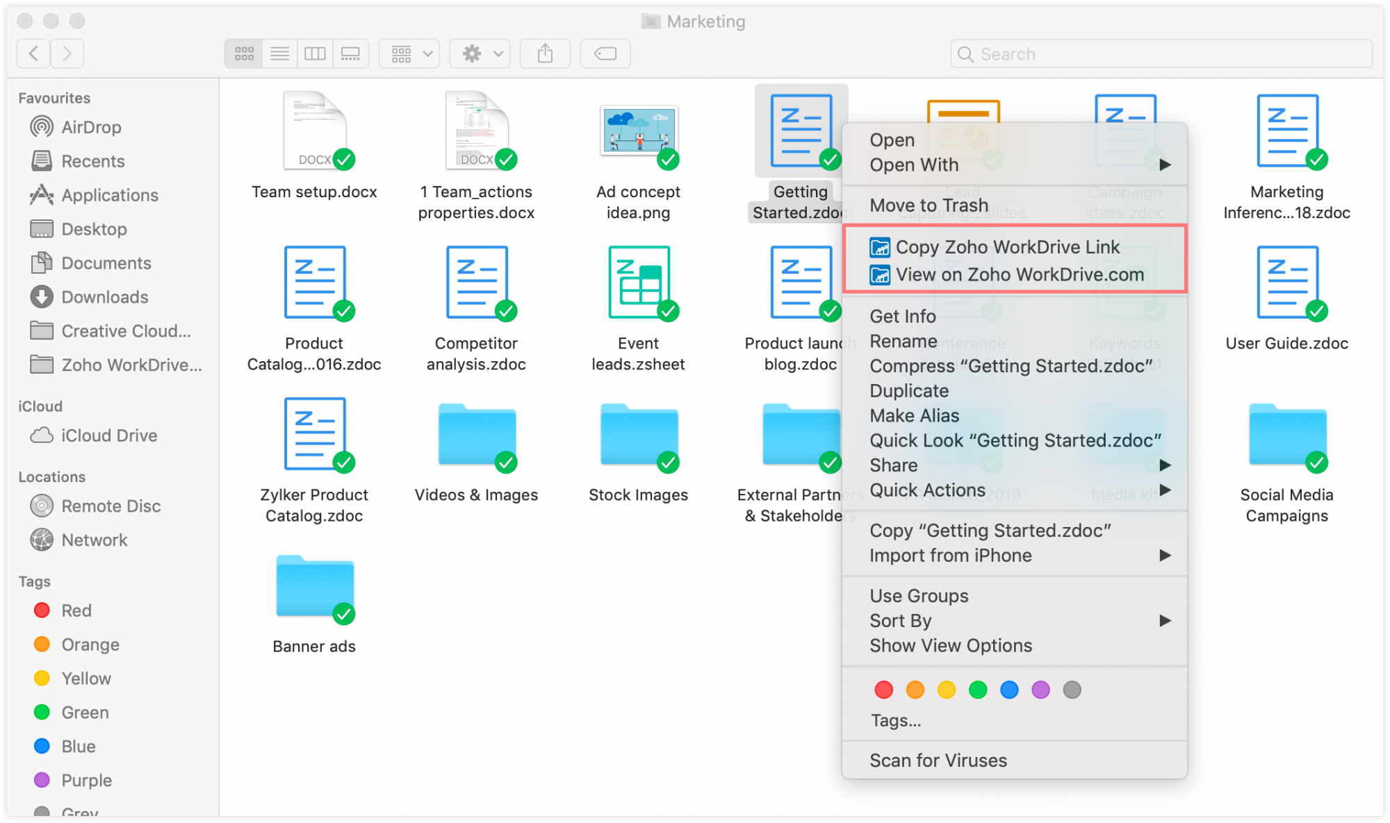What's New in Zoho WorkDrive