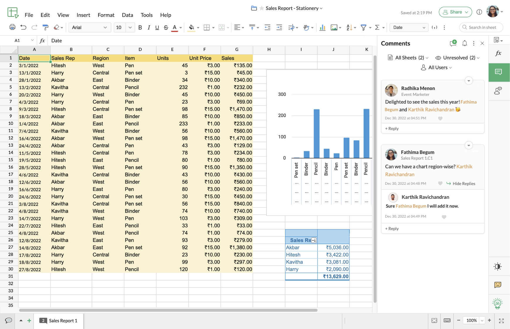Productivity & communication tools for business - Zoho Workplace